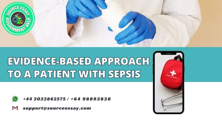 An evidence-based approach to a patient with sepsis - Write My Essay For Me