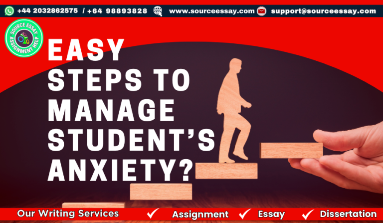 Easy steps to manage students' anxiety? - Write My Essay For Me